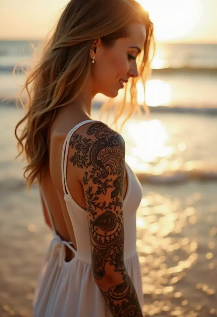 Epic Beach Tattoo Inspiration - Cozy Vibes
