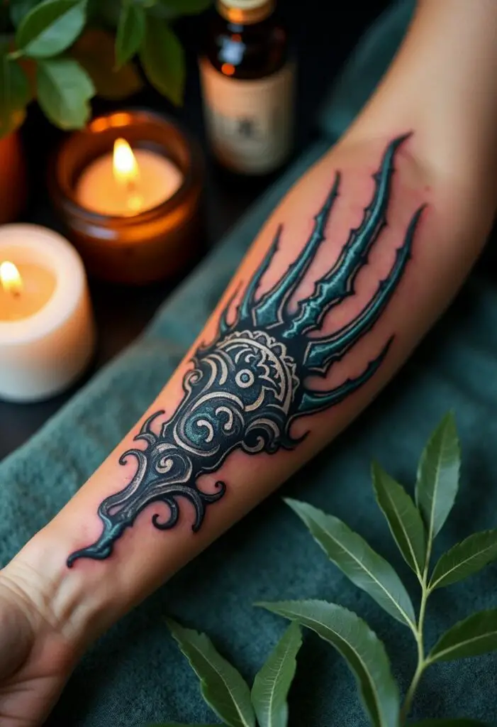 Bold Eldritch Claw Tattoo Inspiration - Cozy Vibes
