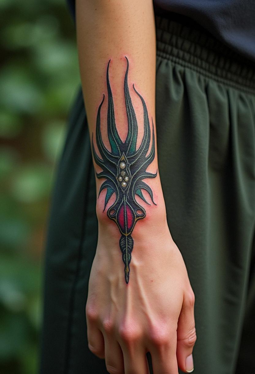 Bold Eldritch Claw Tattoo Inspiration - Cozy Vibes