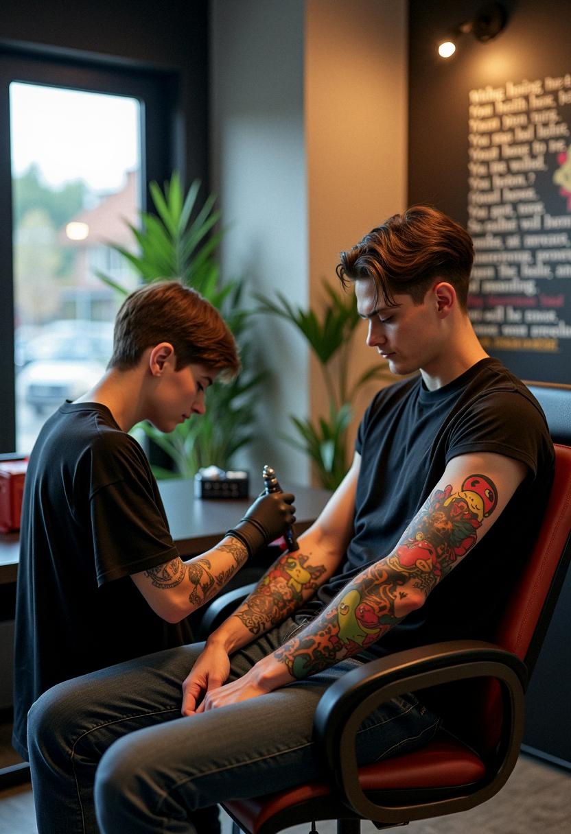 Iconic Pokemon Tattoos - Cozy Vibes